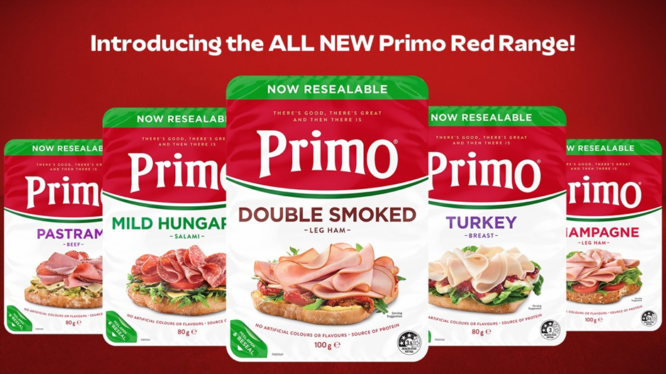 New Primo Red Range packaging to be launched this month — JBS Foods